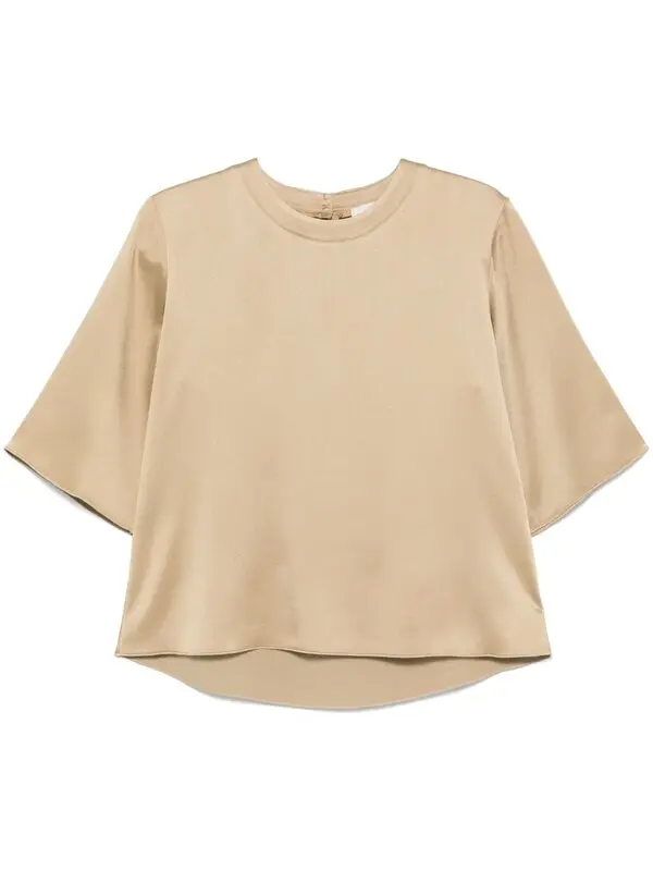 FORTE_FORTE Satin Blouse