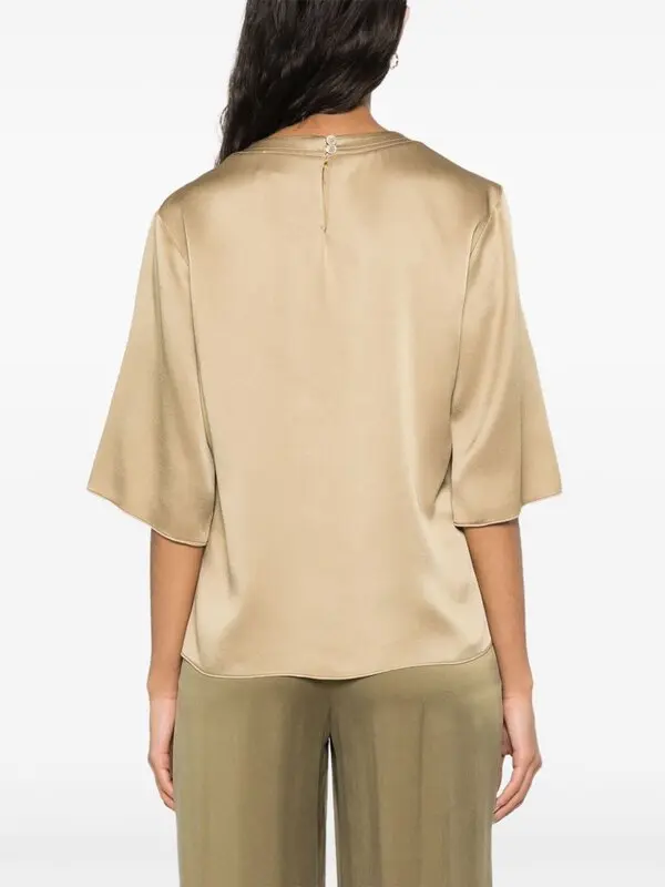 FORTE_FORTE Satin Blouse