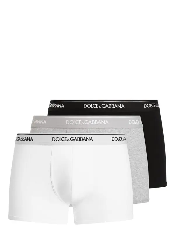 Dolce & Gabbana Stretch Jersey Boxers - White