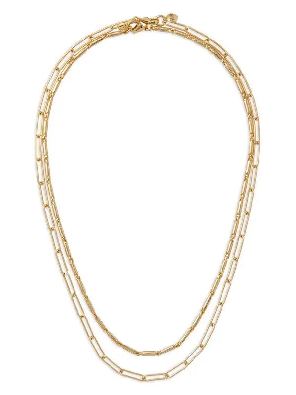 ROXANNE ASSOULIN Chain Reaction Necklace - Gold