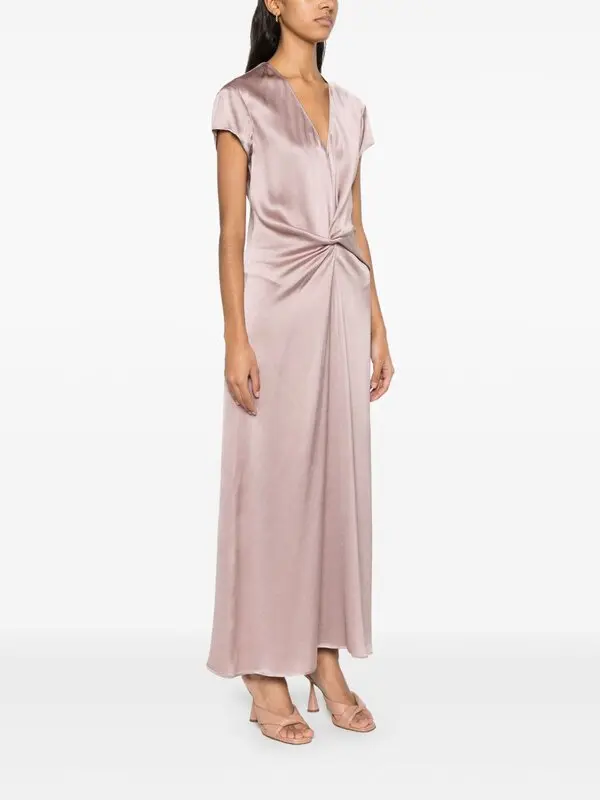 ALYSI Satin Maxi Dress