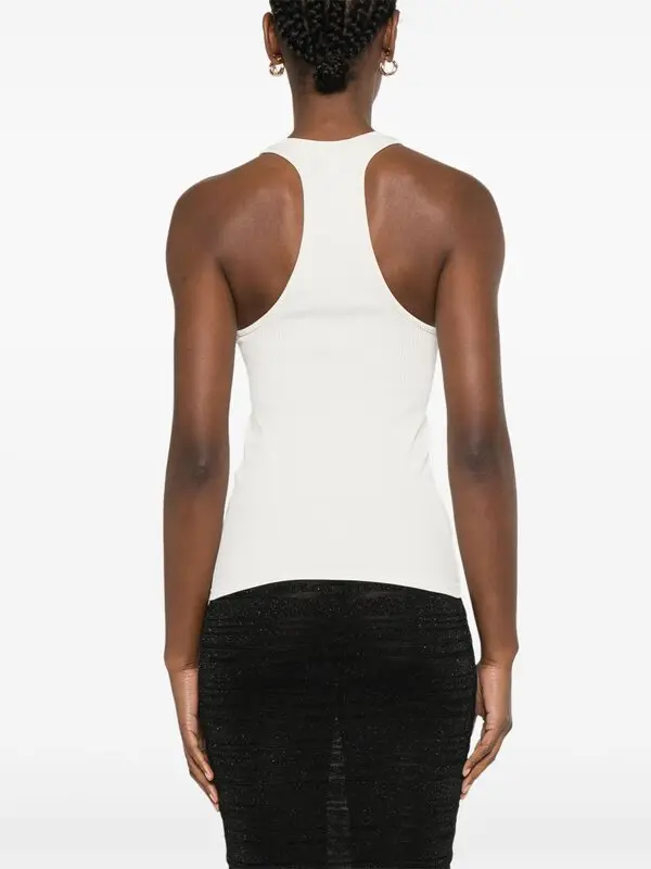 ANDREĀDAMO Fine Ribbed Tank Top