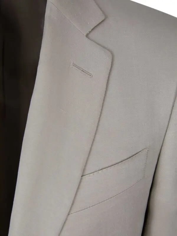 Canali Flap Pocket Blazer - Grey