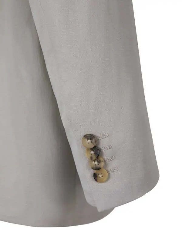 Canali Flap Pocket Blazer - Grey