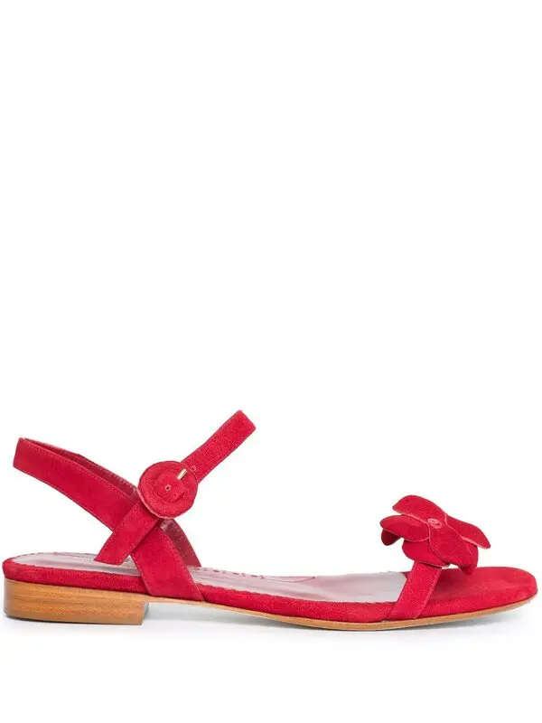 STUDIO CHOFAKIAN Forest Sandals - Red