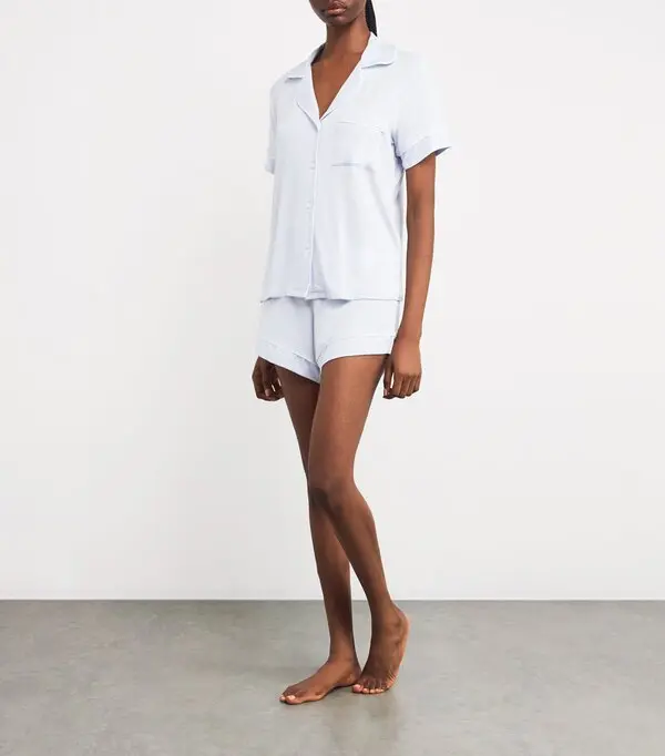Eberjey Gisele Short Pyjama Set - Blue