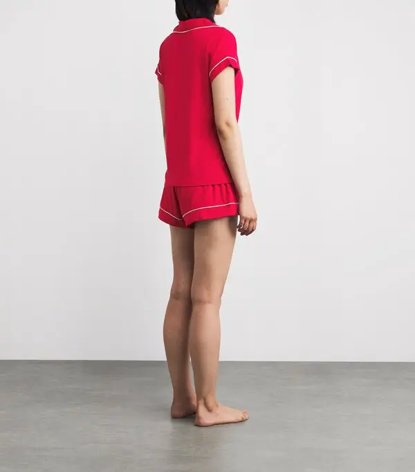 Eberjey Gisele Short Pyjama Set - Red