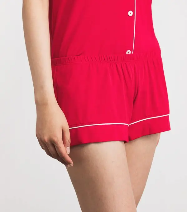Eberjey Gisele Short Pyjama Set - Red