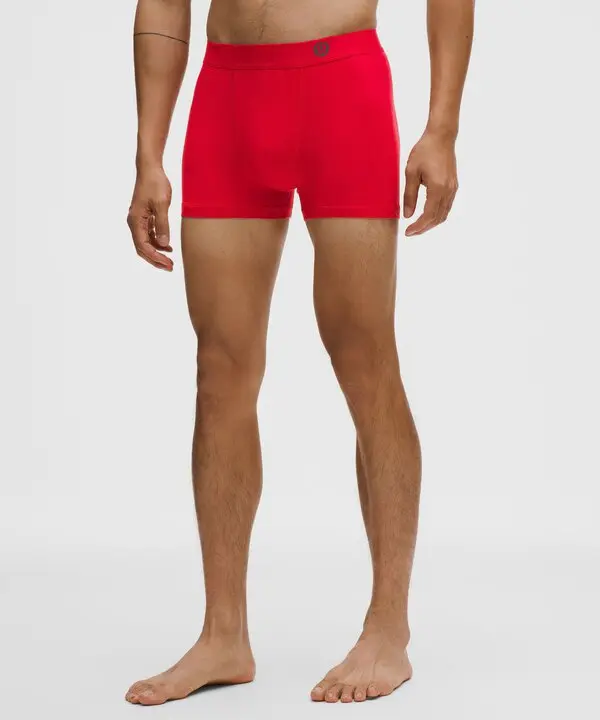 Lululemon Always In Motion Boxer Brief 3 - Oxford Red