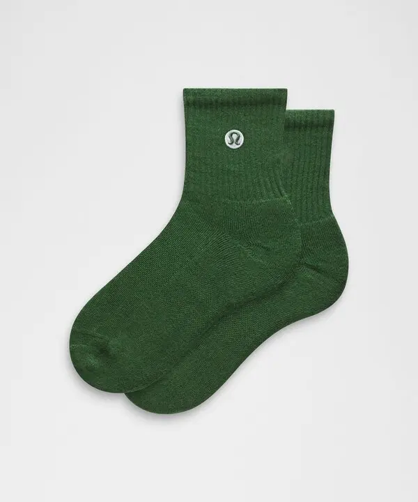 Lululemon Daily Essential Quarter Socks - Ivy Grove
