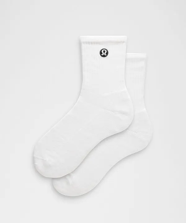 Lululemon Daily Essential Quarter Socks - White