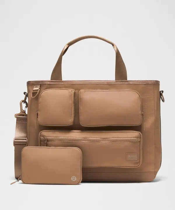 Lululemon Multi-pocket Tote Bag 19.5l - Sand