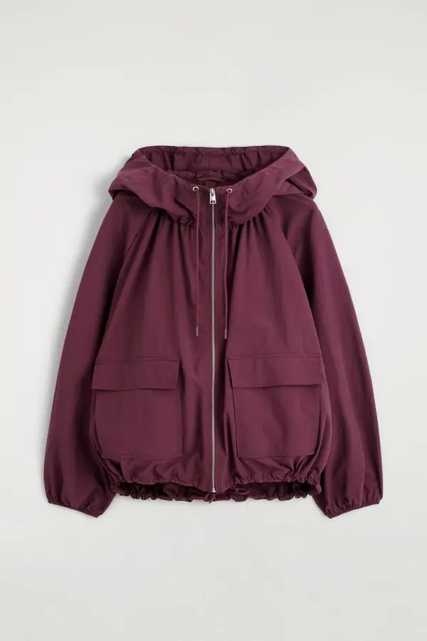 Cos Technical Hooded Parka Jacket