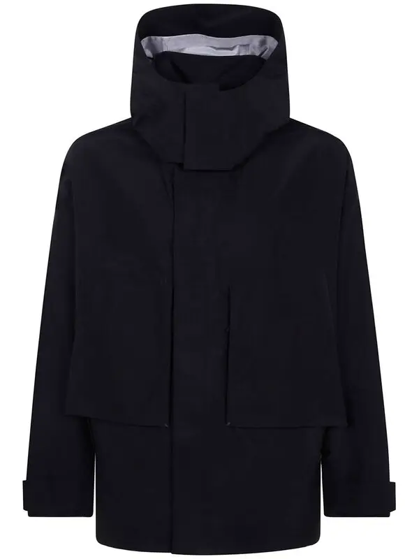 Herno Hooded Jacket - Black