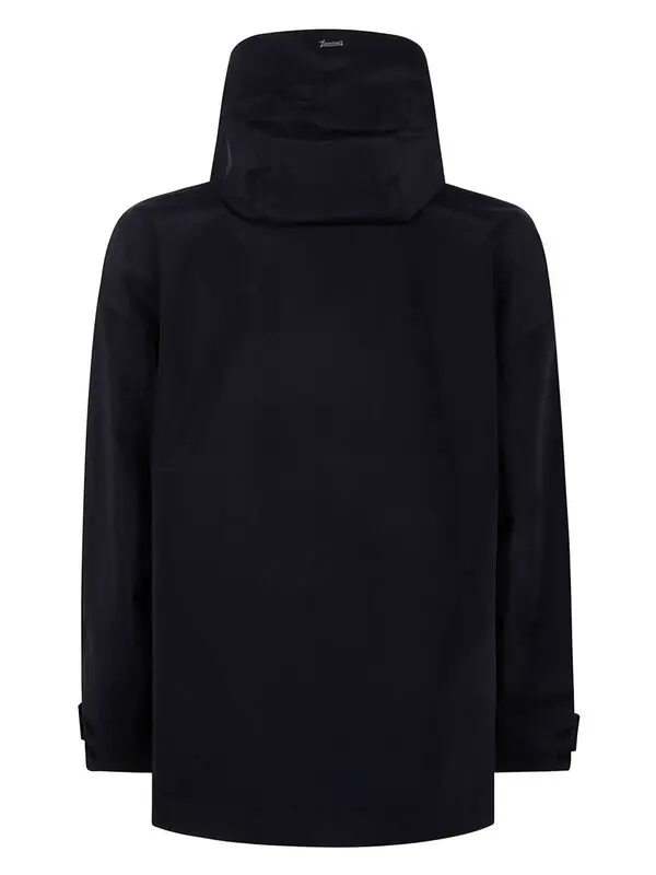 Herno Hooded Jacket - Black