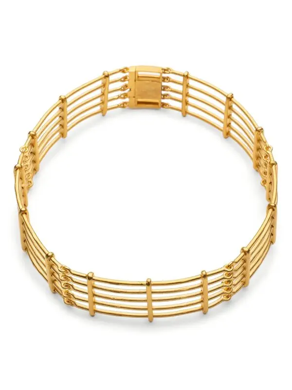 KAREN CHEKERDJIAN STUDIO Armor Necklace - Gold