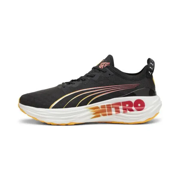 PUMA Foreverrun Nitro Running Shoes - Black-sun Stream-sunset Glow