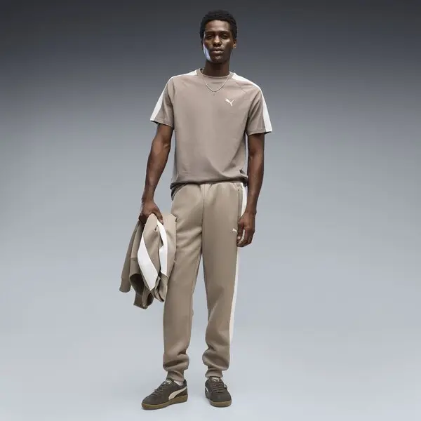 PUMA T7 Track Pants - Beige