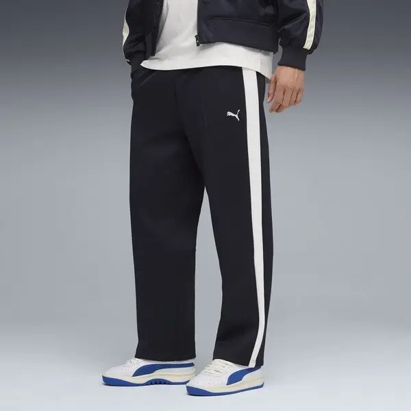 PUMA T7 Relaxed Track Pants - Blue