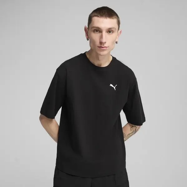 PUMA Wardrobe Essentials Boxy T-shirt - Black