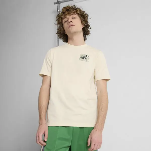 PUMA Nyc Flagship Matchbook T-shirt - Alpine Snow