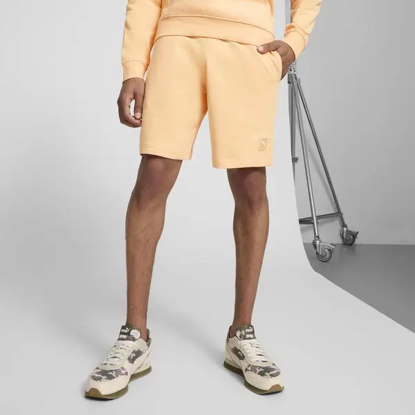 PUMA Elevated Essentials 9" Shorts - Orange