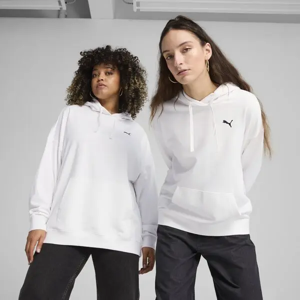 PUMA Essentials Relaxed Hoodie - White