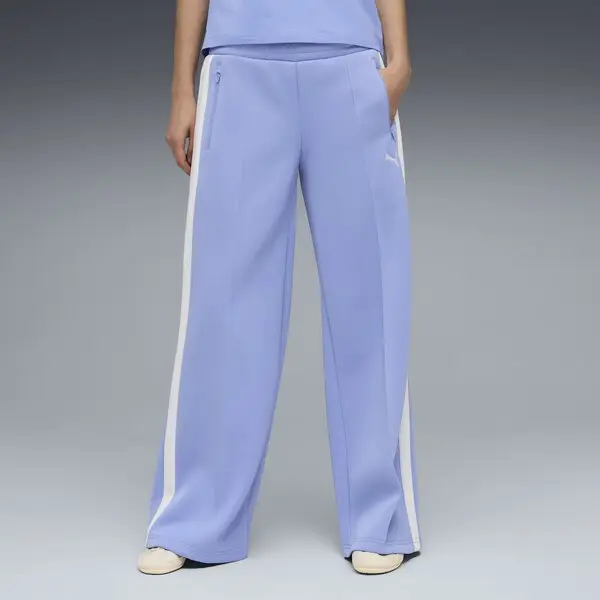 PUMA T7 Low Rise Track Pants - Purple