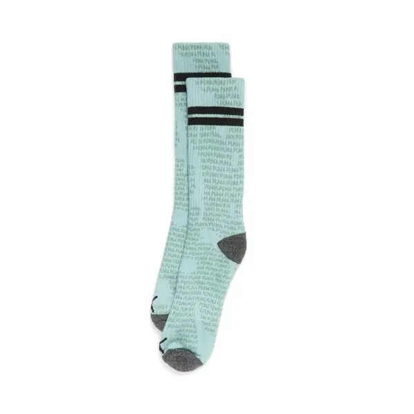 PUMA Extended Terry Crew Socks - Green