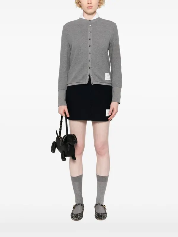 Thom Browne 4-bar Cotton Cardigan