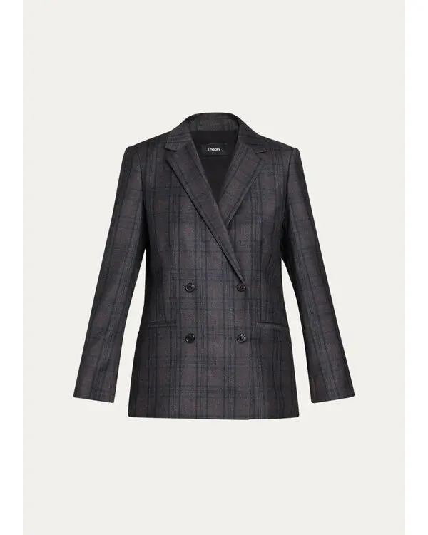 Theory Double-breasted Jacket
