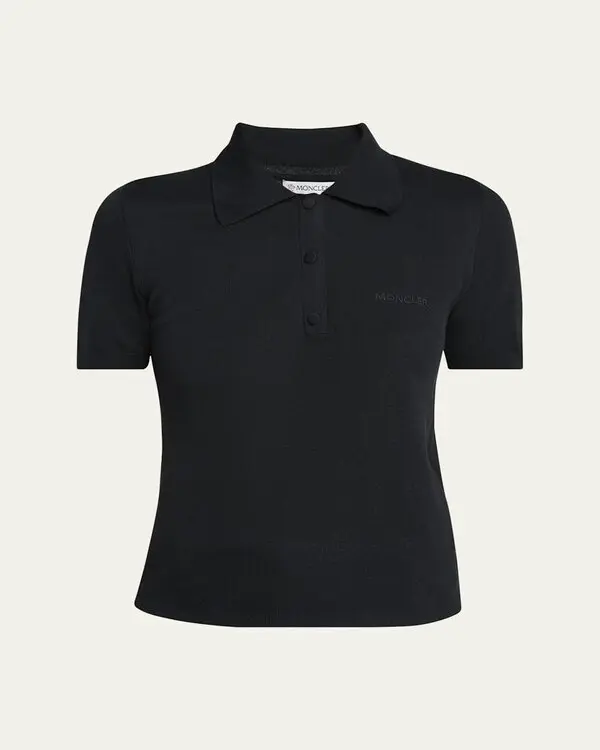 Moncler Short-sleeve Polo Shirt
