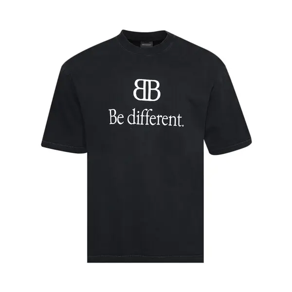Balenciaga Medium Fit T-shirt Be Different