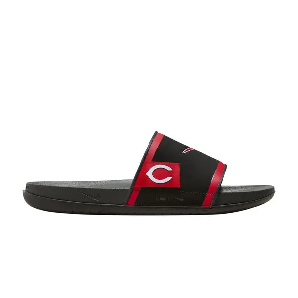 Nike Mlb X Offcourt Slide 'cincinnati Reds 2024 - Black