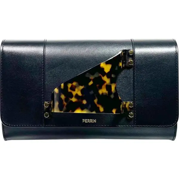 Perrin L'eiffel Clutch - Black