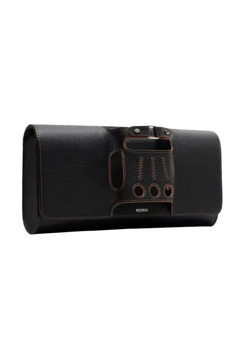 Perrin Le Cabriolet Clutch Classic - Black/auburn