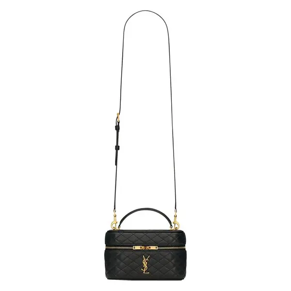 Saint Laurent Mini Gaby Vanity Bag - Black