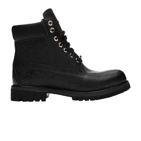 Timberland 6-inch Premium Football Leather Boots - Black