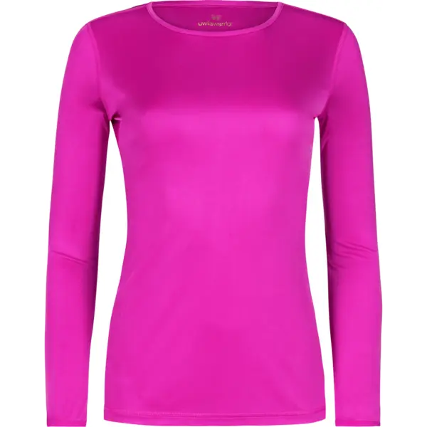 Uwila Warrior Silk Blend Base Layer Top - Hot Pink
