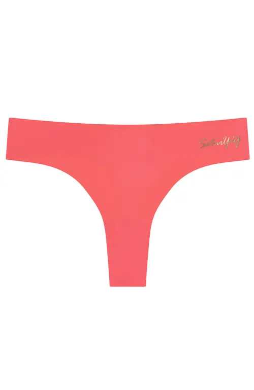 Uwila Warrior Days Of The Week Vip Thong - Calypso Coral