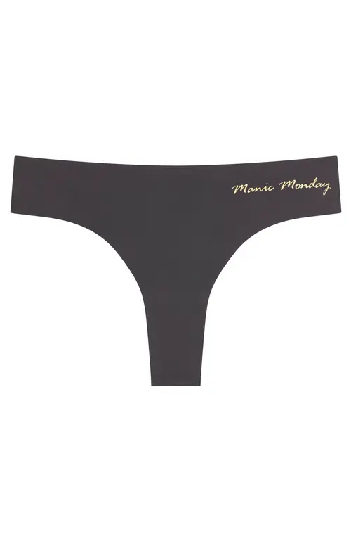 Uwila Warrior Days Of The Week Vip Thong - Shale