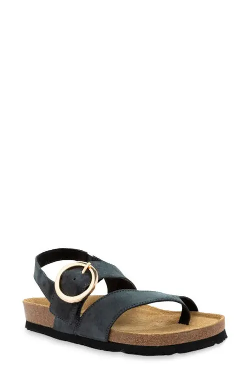 Naot Baltimore Slingback Sandal - Charcoal Suede