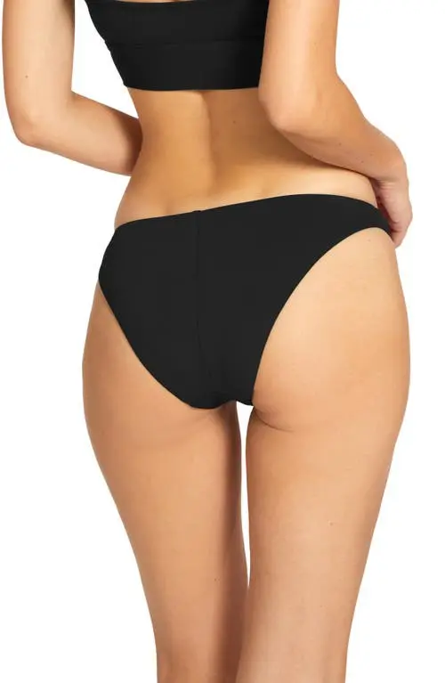 Robin Piccone Ava Bikini Bottom - Black