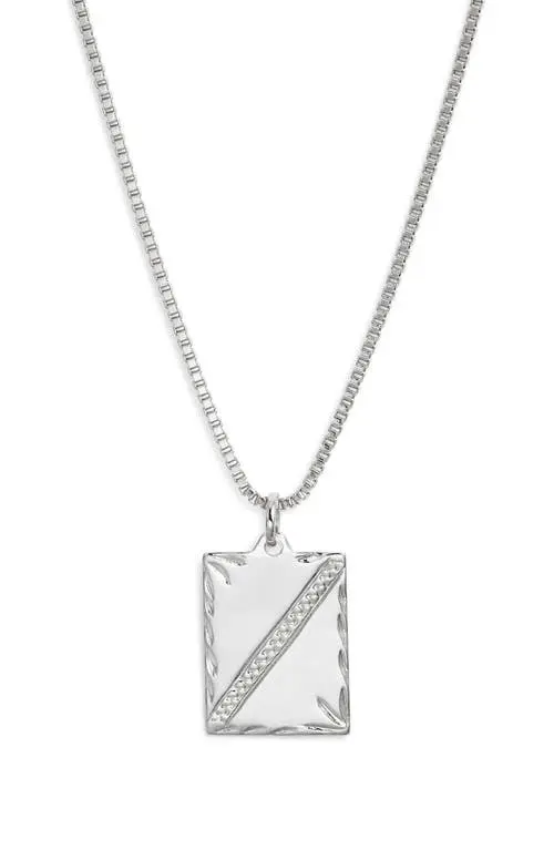 CHILD OF WILD Luca Pendant Necklace - Silver