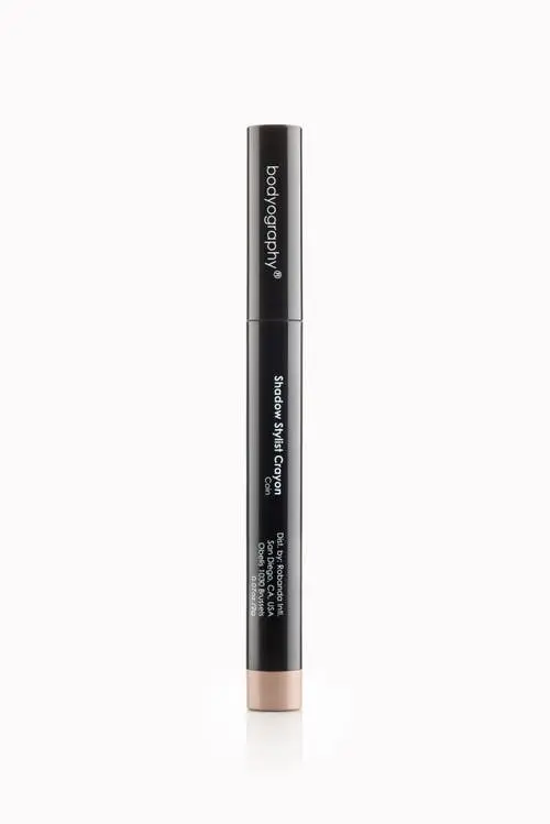 BODYOGRAPHY Shadow Stylist Crayon 0.07oz - Coin -metallic Rose Gold