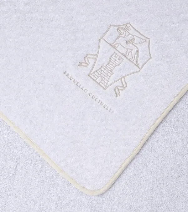 Brunello Cucinelli Embroidered Cotton Terry Towel