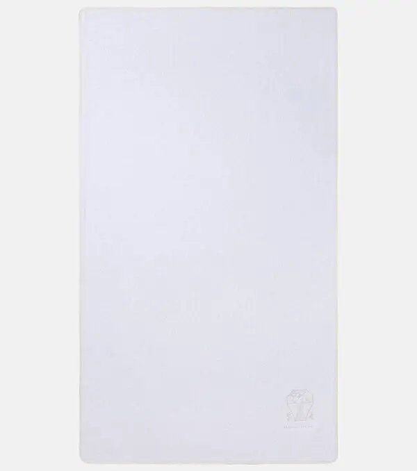 Brunello Cucinelli Embroidered Cotton Terry Towel