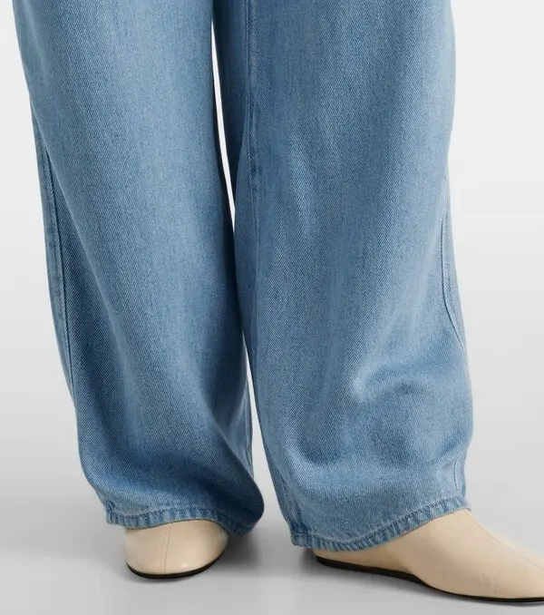 7 For All Mankind Tess Straight Leg Jeans - Blue