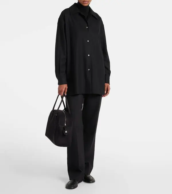 THE ROW India 15.75 Tote Bag - Black