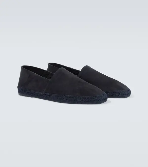 TOM FORD Barnes Suede Espadrilles - Blue